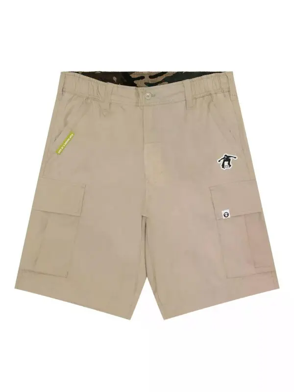 AAPE BY *A BATHING APE® Logo-patch Cargo Shorts