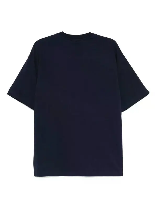 CHOCOOLATE X Russell Athletic Logo-print T-shirt - Blue