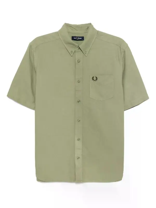 Fred Perry Logo-embroidered Shirt