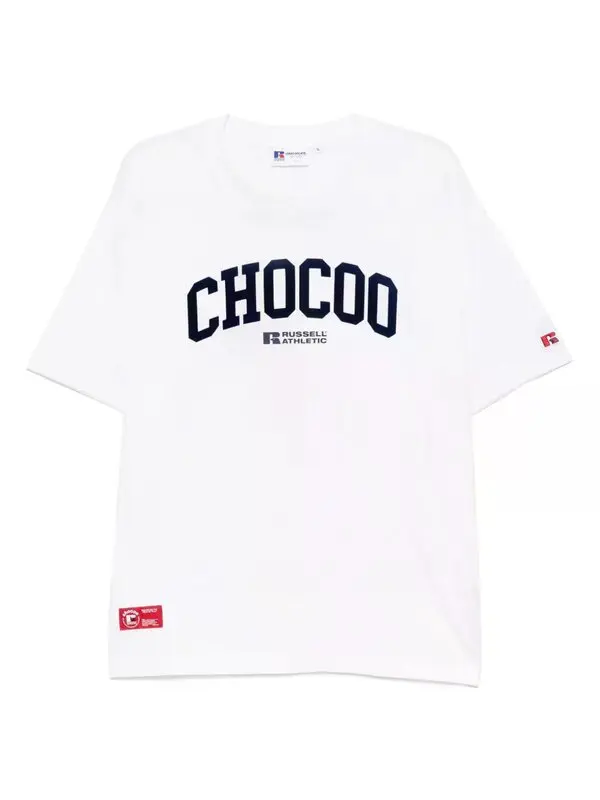 CHOCOOLATE Logo-print T-shirt - White