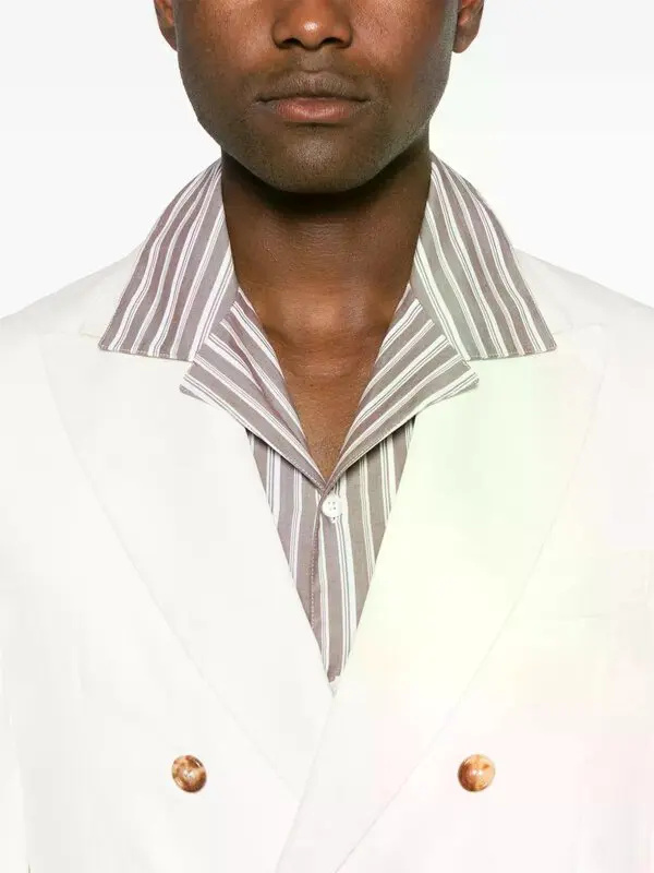 Brunello Cucinelli Double-breasted Suit - Neutrals