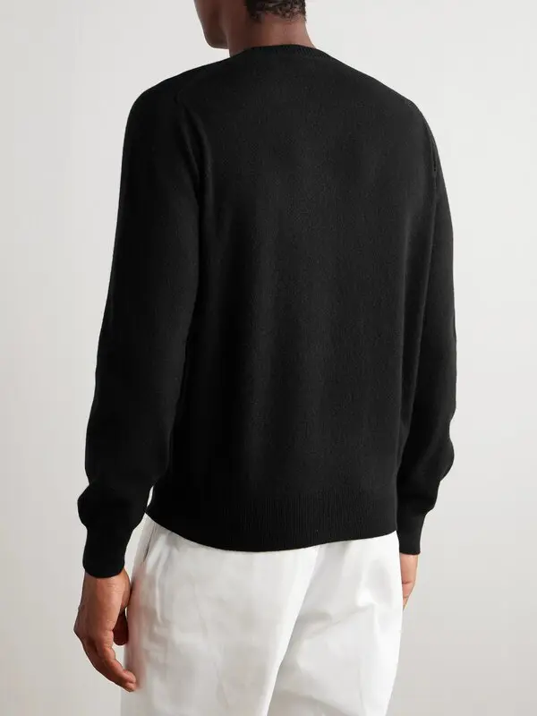 TOM FORD Cashmere Crewneck Sweater - Black