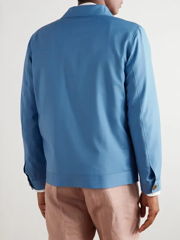 Richard James Wool And Mohair-blend Blouson Jacket