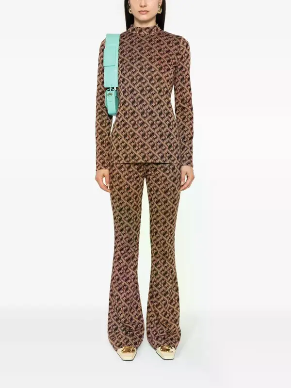 Diane Von Furstenberg High-waisted Flared Trousers