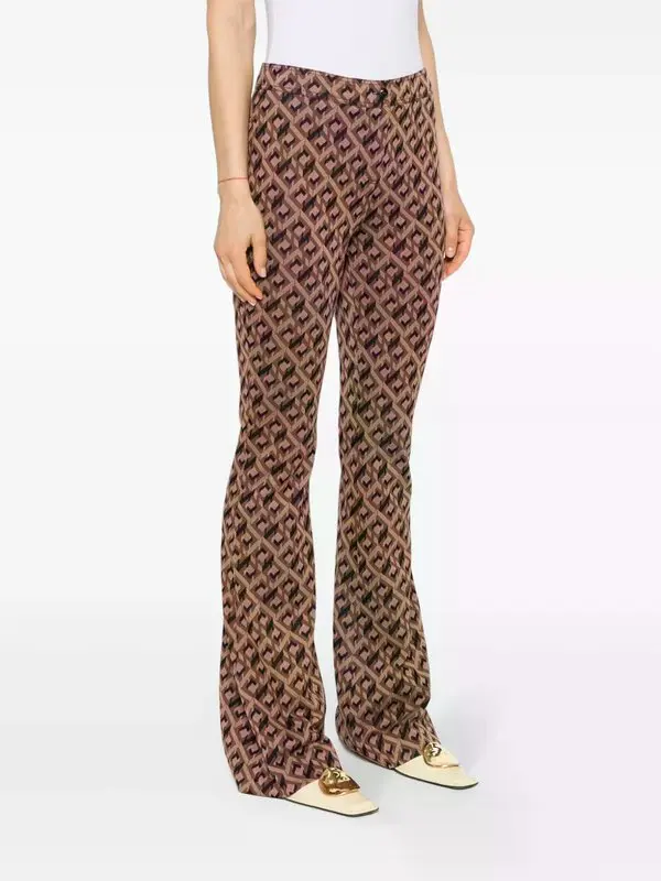 Diane Von Furstenberg High-waisted Flared Trousers