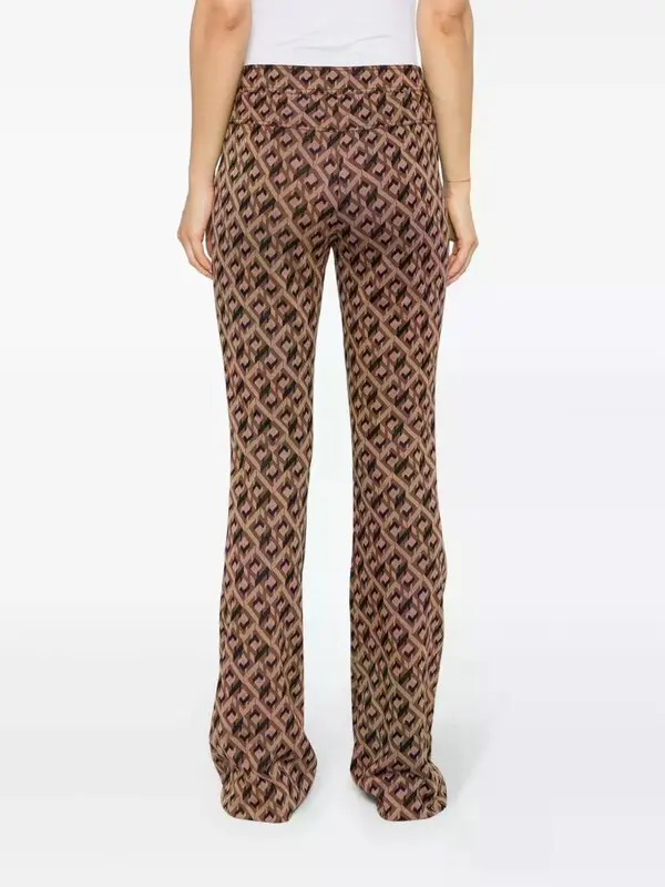 Diane Von Furstenberg High-waisted Flared Trousers