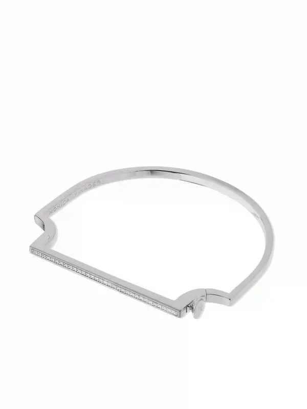 Monica Vinader Signature Skinny Diamond Bangle
