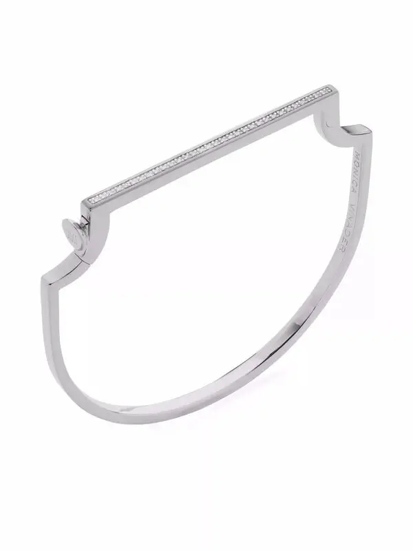 Monica Vinader Signature Skinny Diamond Bangle