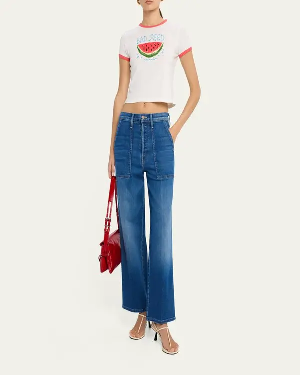 MOTHER The Stitch Up Maven Hover Jeans
