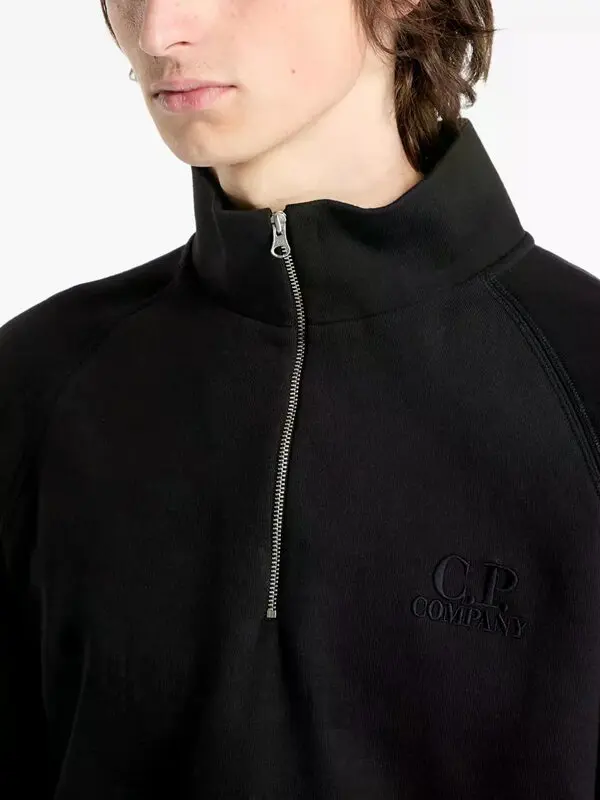 C.P. COMPANY Cotton Half-zip Sweatshirt