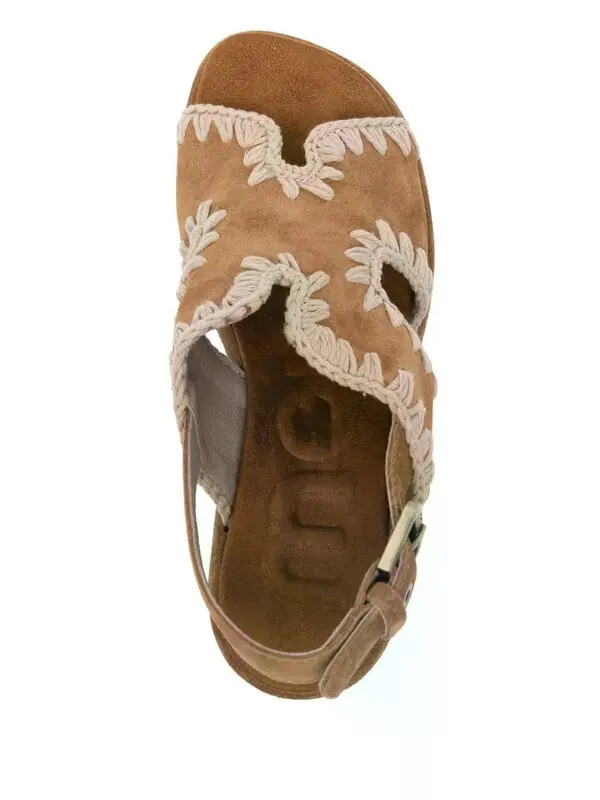 Mou 95mm Whipstitch-detail Sandals