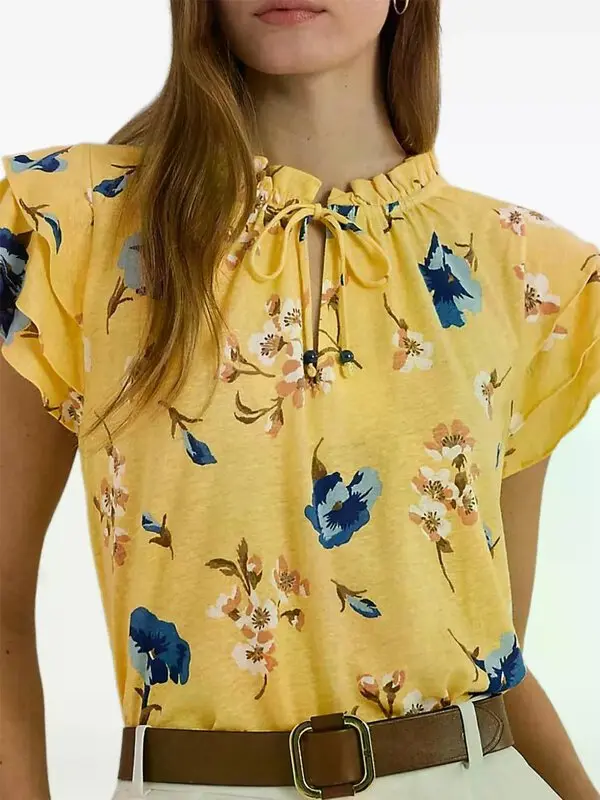 Ralph Lauren Floral-print Blouse