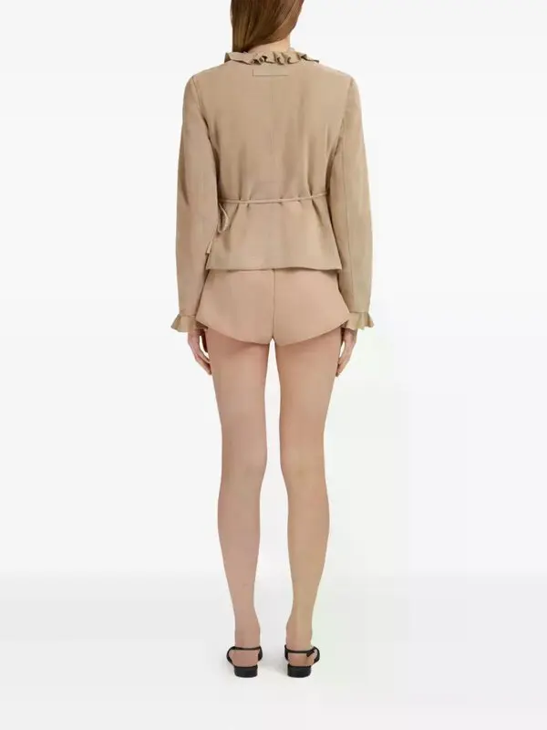 Marni Ruffled Wrap Jacket