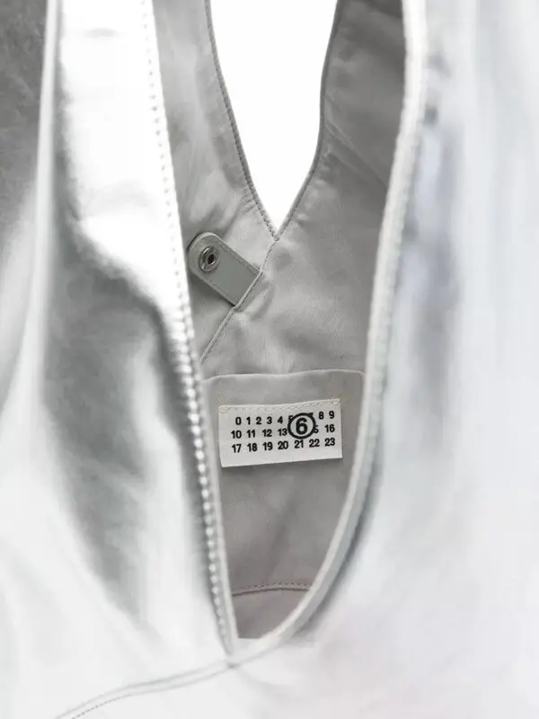 MAISON MARGIELA Medium Japanese Shoulder Bag - Silver