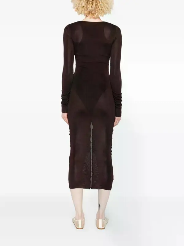 SELF-PORTRAIT Fine-knit Dress