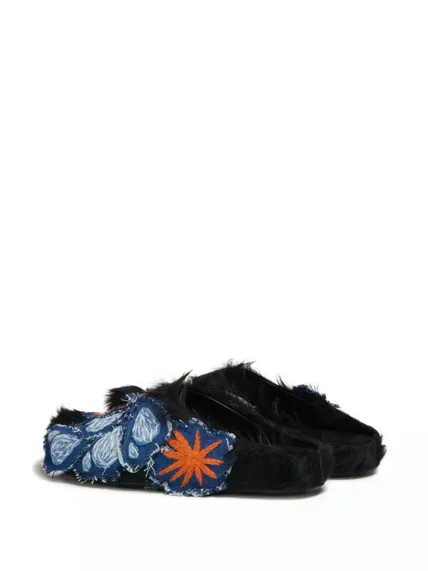 Marni Embroidered Mules