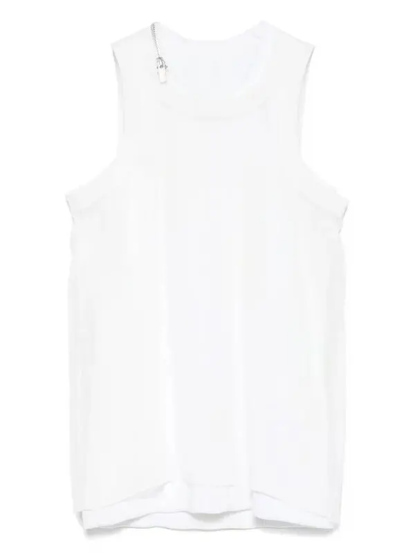 Sacai Crew-neck Tank Top