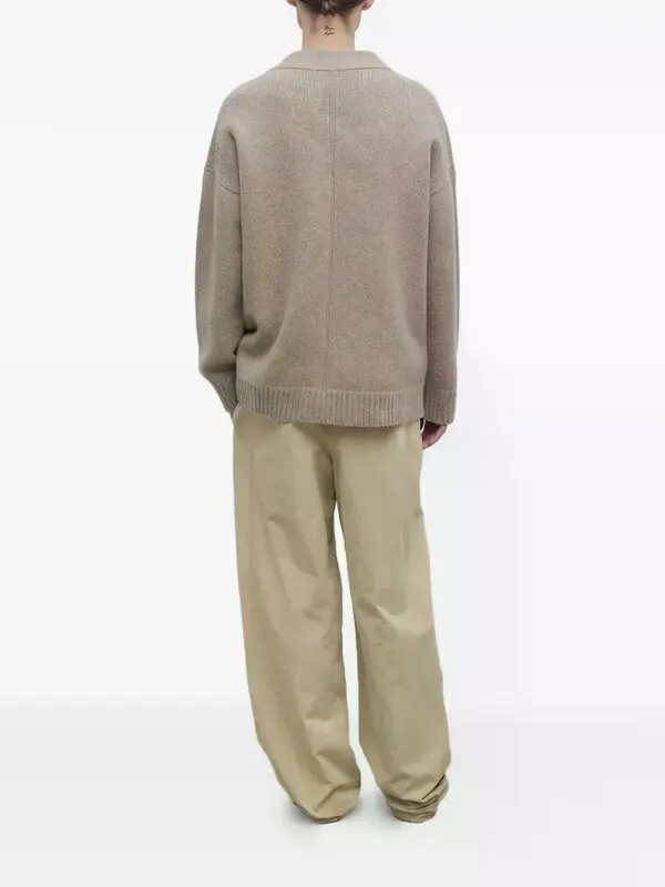 THE ROW Pleated-waistband Straight-leg Trousers - Neutrals