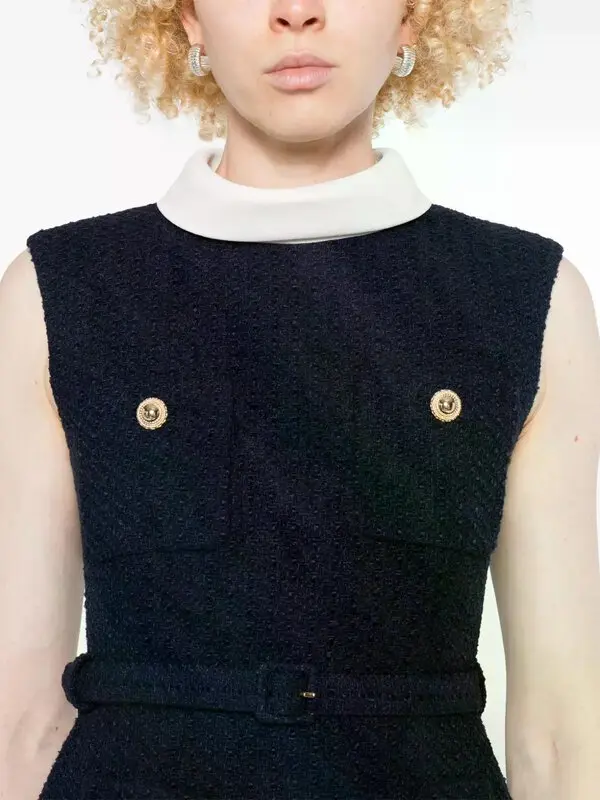 SELF-PORTRAIT Layered A-line Dress