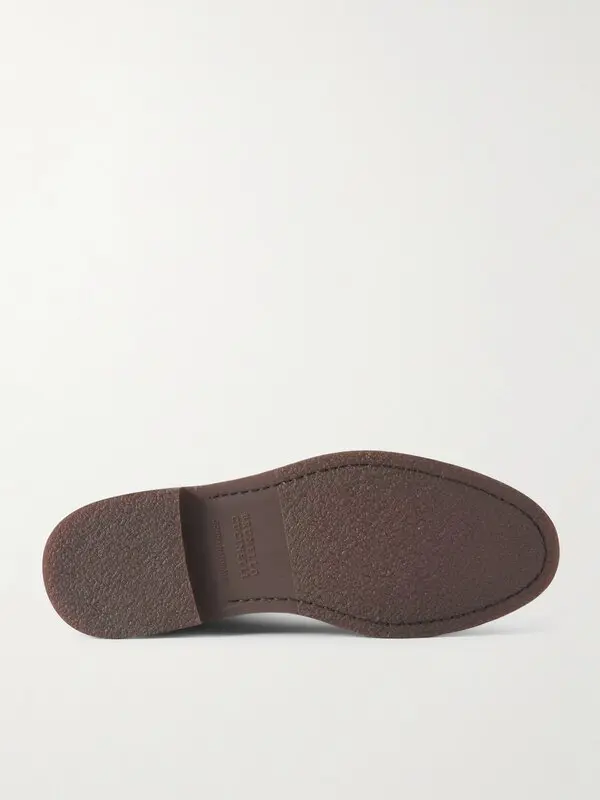 Brunello Cucinelli Suede Chelsea Boots