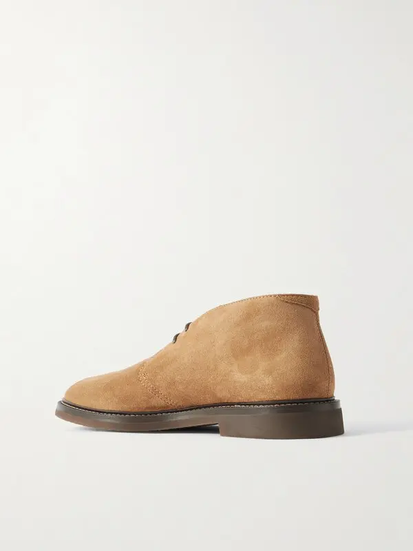 Brunello Cucinelli Suede Desert Boots