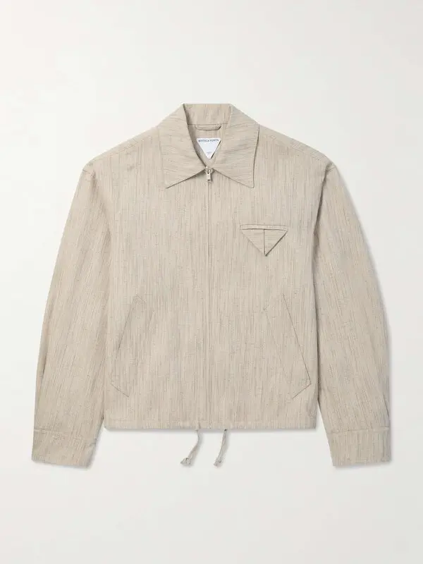 Bottega Veneta Woven Jacket - Neutral