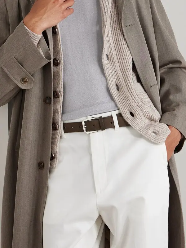 Brunello Cucinelli 3cm Suede Belt