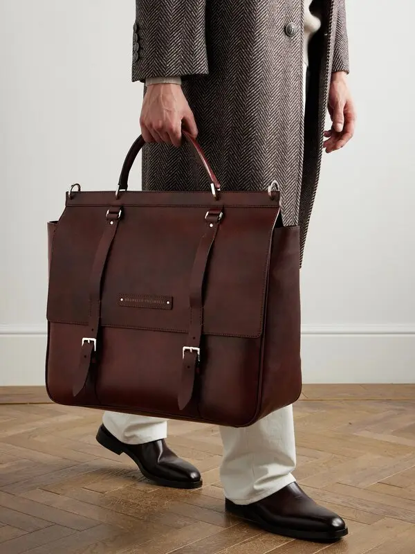 Brunello Cucinelli Leather Briefcase
