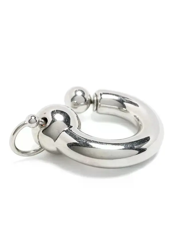 Jean Paul Gaultier Large Earring Piercing - Silver | Editorialist