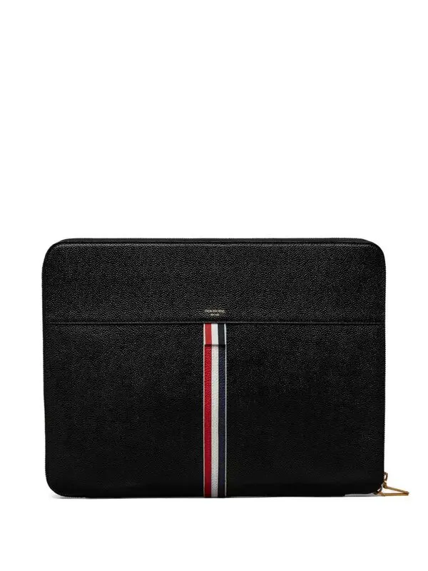 Thom Browne Leather Wallet - Black