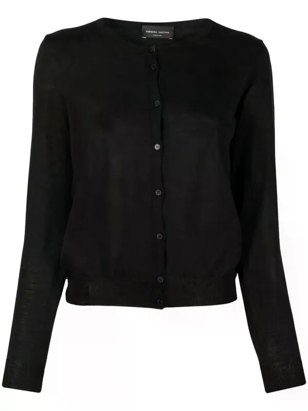 ROBERTO COLLINA Wool Knit Cardigan