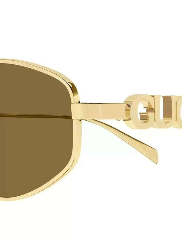 Gucci Oval-frame Sunglasses