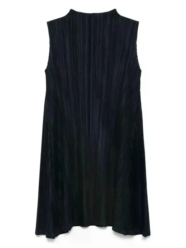 Issey Miyake Pleated Tunic - Blue