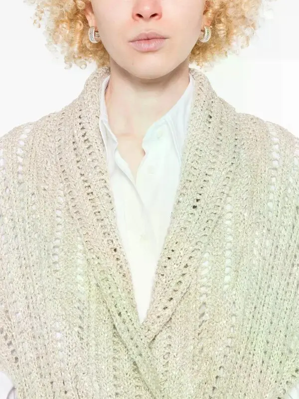 Brunello Cucinelli Belted Wrap Cardigan