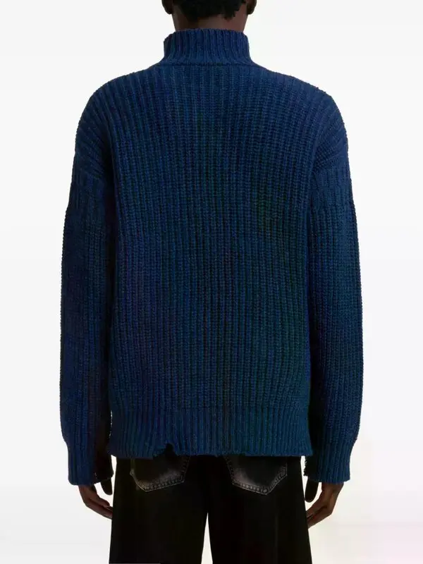 Marni Ribbed Turtleneck Sweater