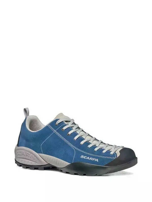 SCARPA Logo-print Suede Sneakers