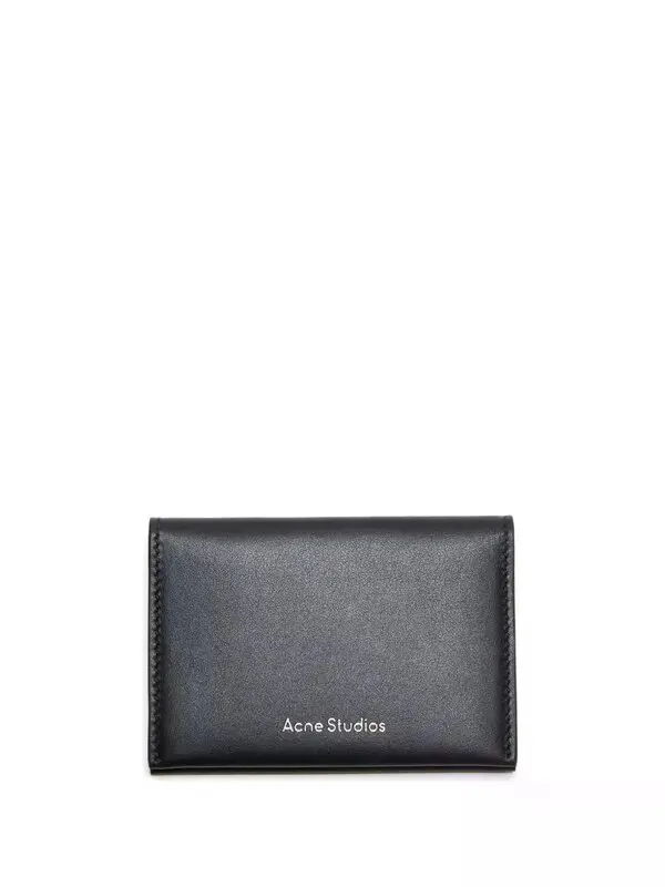Acne Studios Leather Card Holder - Black