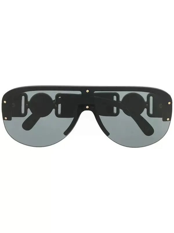 Versace Pilot-frame Sunglasses - Black