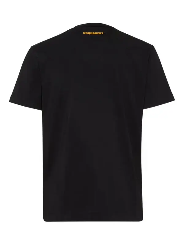 Dsquared2 Cool Fit Slogan T-shirt - Black