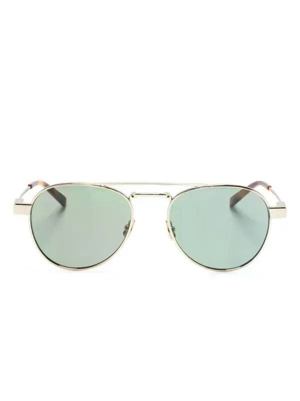 Saint Laurent Sl708 Sunglasses - Gold