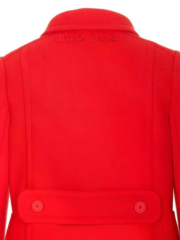 Miu Miu Double-breasted Midi Coat