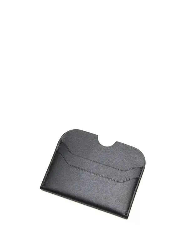 Acne Studios Leather Card Holder - Black