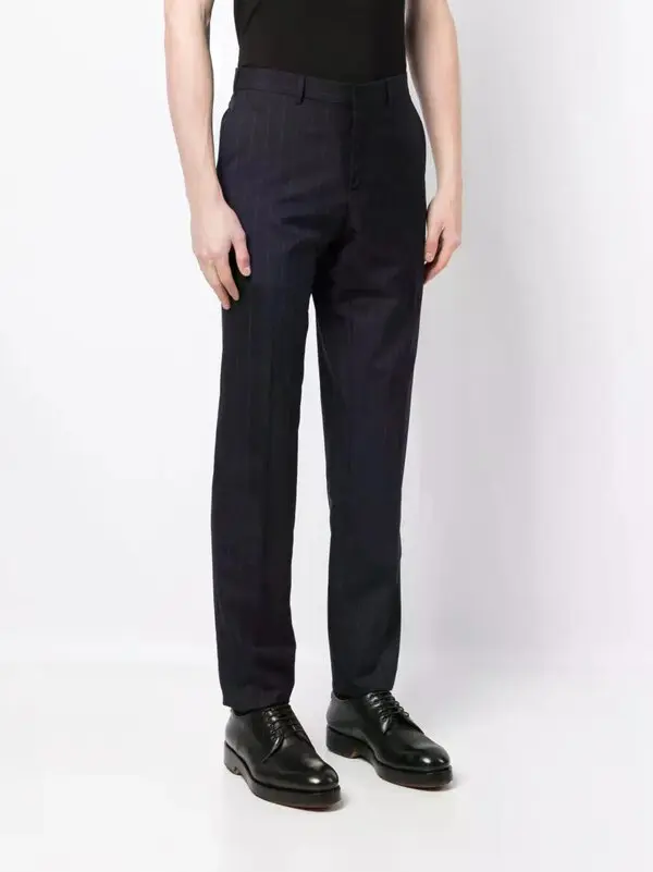 Brioni Striped Straight-leg Trousers