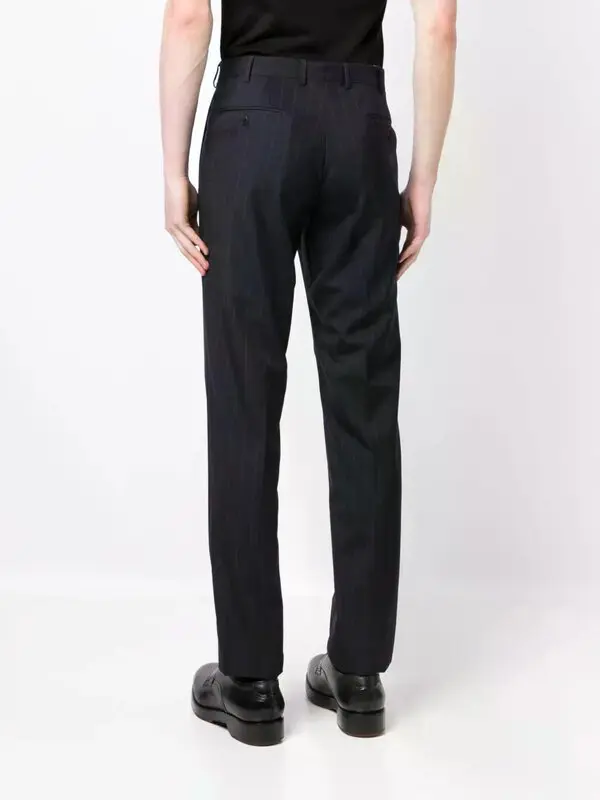 Brioni Striped Straight-leg Trousers