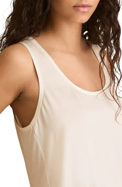 REISS Ruby Scoop Neck Tank - White