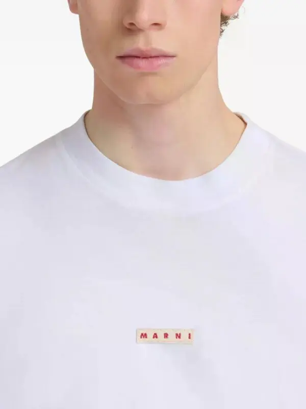 Marni Embroidered Logo T-shirt