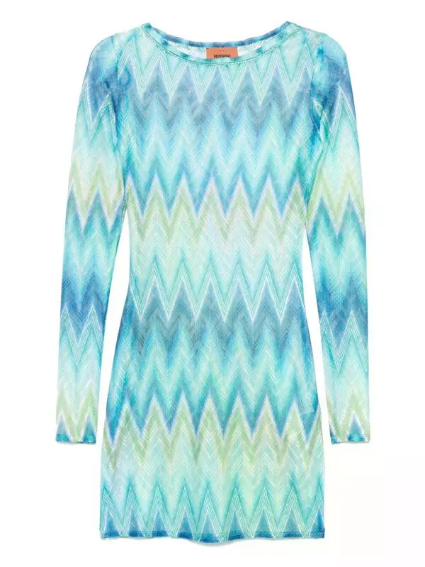 Missoni Zigzag-woven Mini Dress
