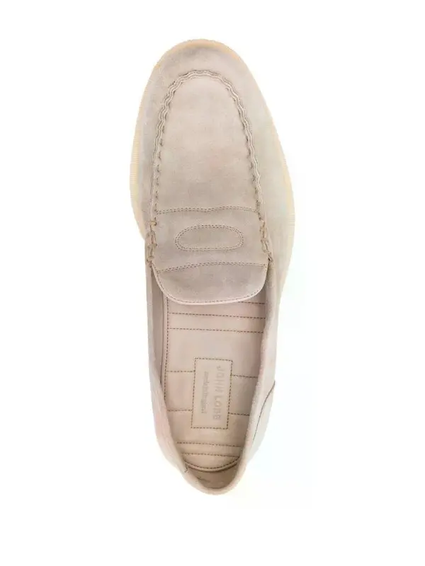 John Lobb Pace Suede Loafers