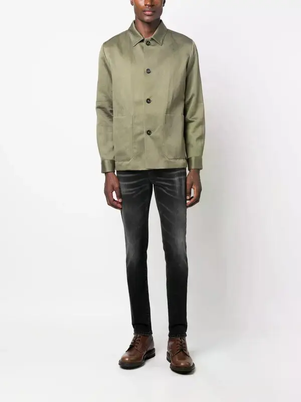 PT TORINO Logo-patch Skinny Jeans - Black