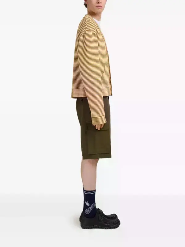 Marni Gabardine Cargo Shorts